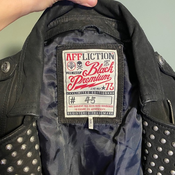 Affliction | Jackets & Coats | Affliction Limited Edition Leather ...